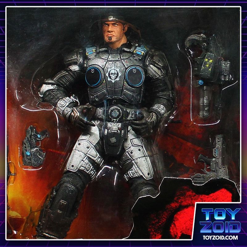 Gears of War Series 1 Box Set Marcus Fenix Augustus Cole Locust Drone ...