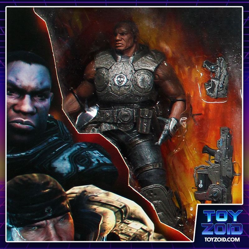 Gears of War Series 1 Box Set Marcus Fenix Augustus Cole Locust Drone ...