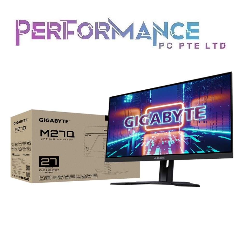GIGABYTE M27Q-EK REV 2.0 27" 170hz 1440P -KVM Gaming Monitor, 2560 x ...