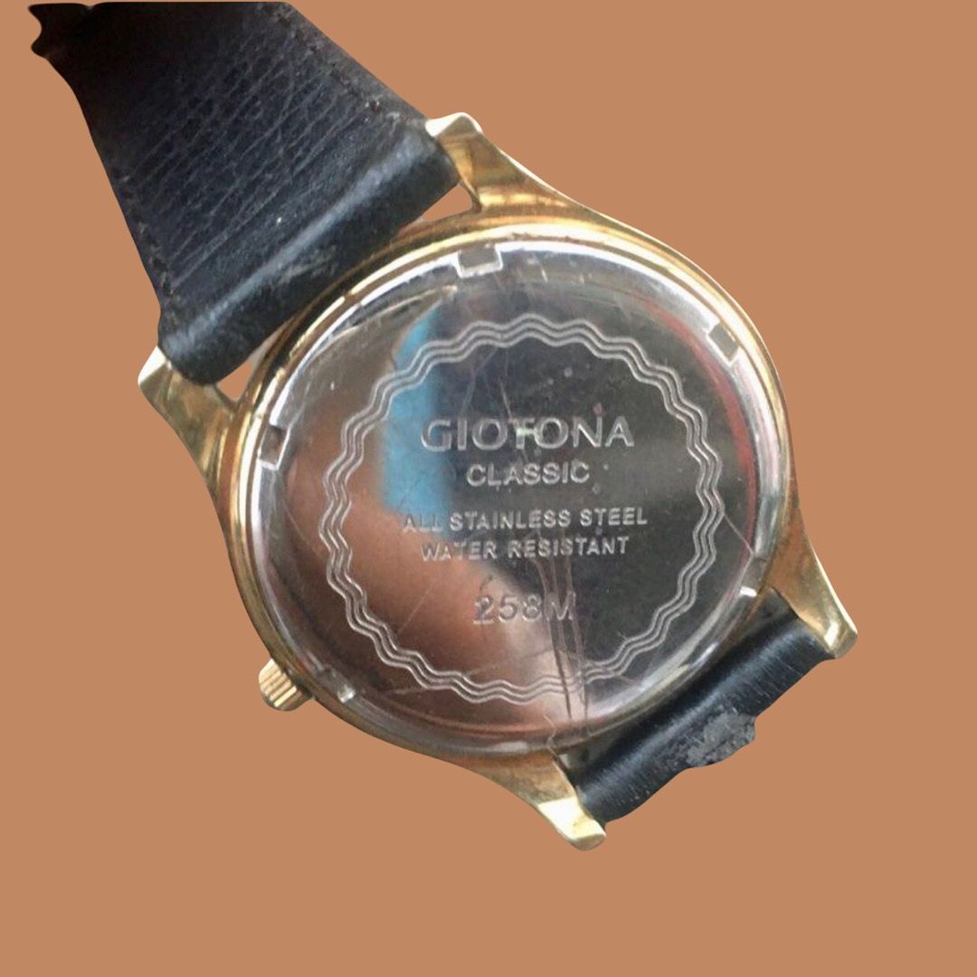 GIOTONA Classic Original - jam tangan analog klasik unisex, Fesyen Pria ...