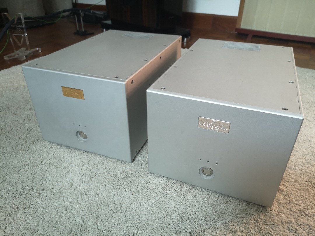 Goldmund Telos 200 mono-block power amp (local set), Audio, Soundbars ...