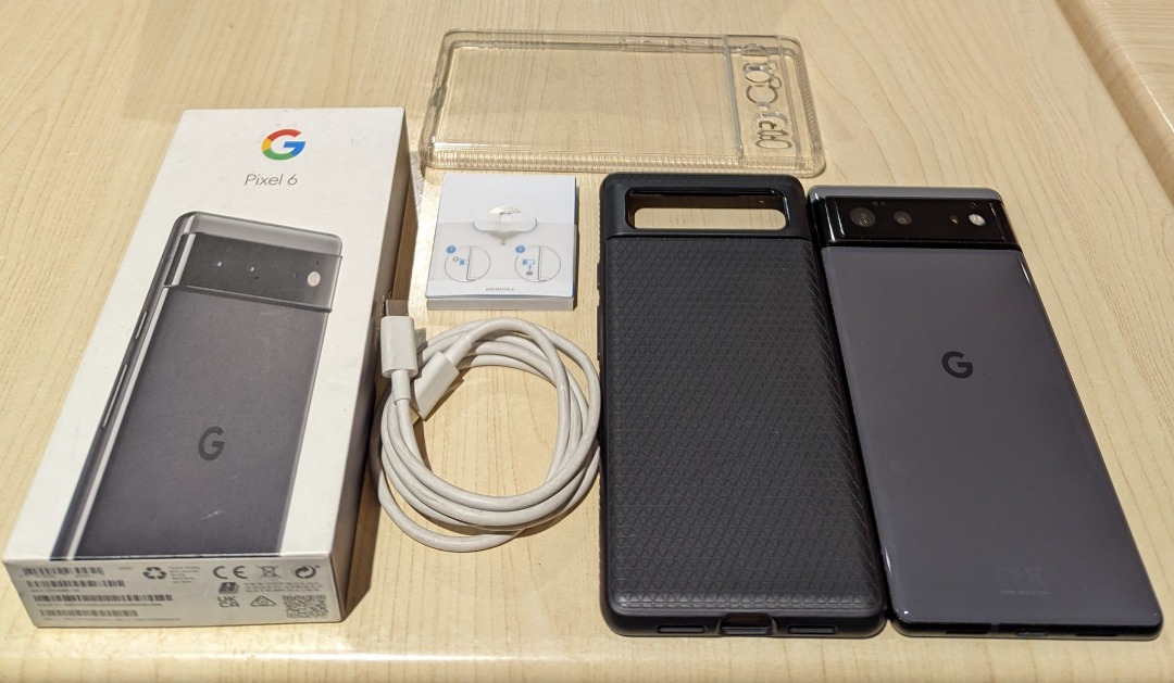 Google Pixel 6 Stormy Black 128GB, Mobile Phones & Gadgets, Mobile ...