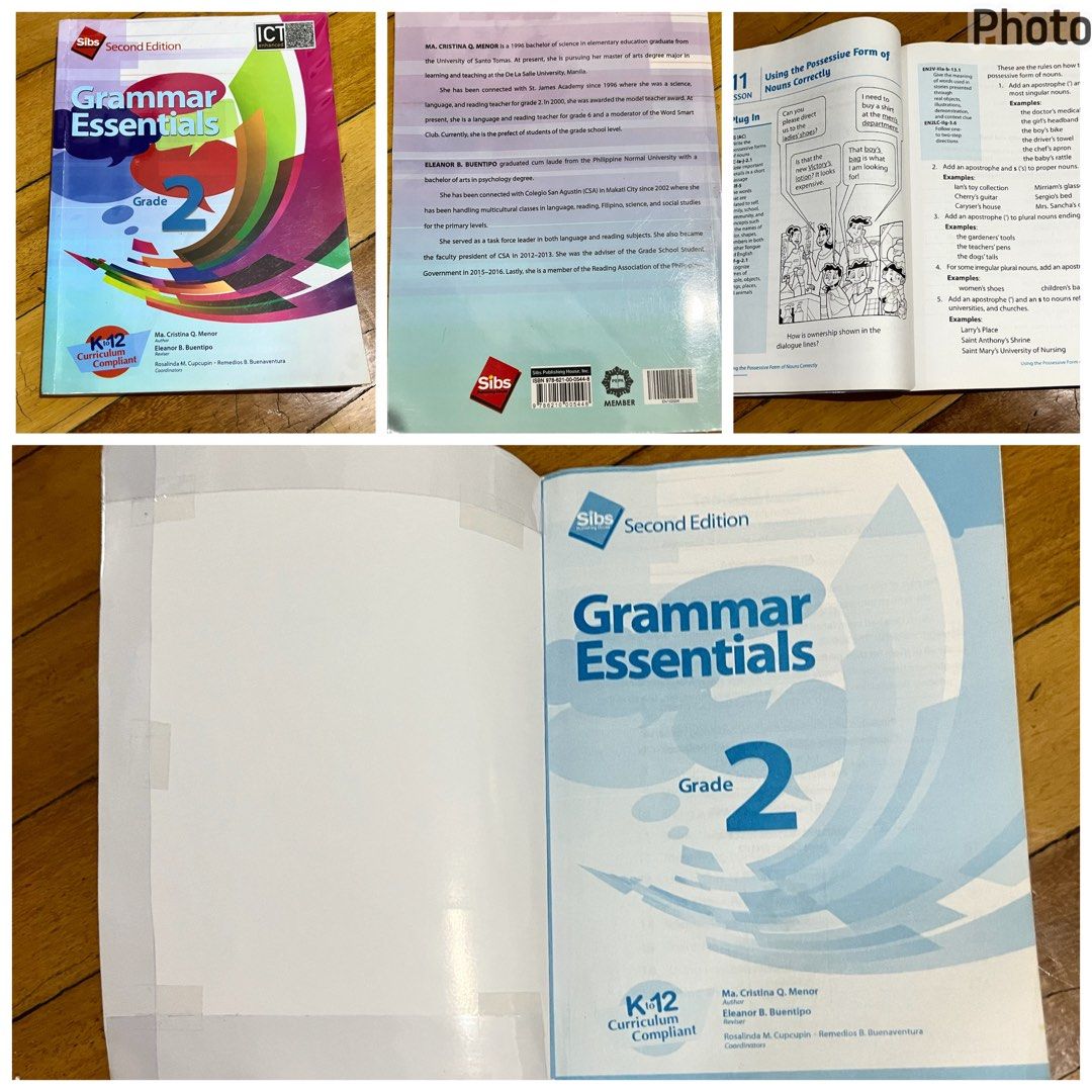 Grammar Essentials Grade 2 2nd edition, Hobbies & Toys, Books ...