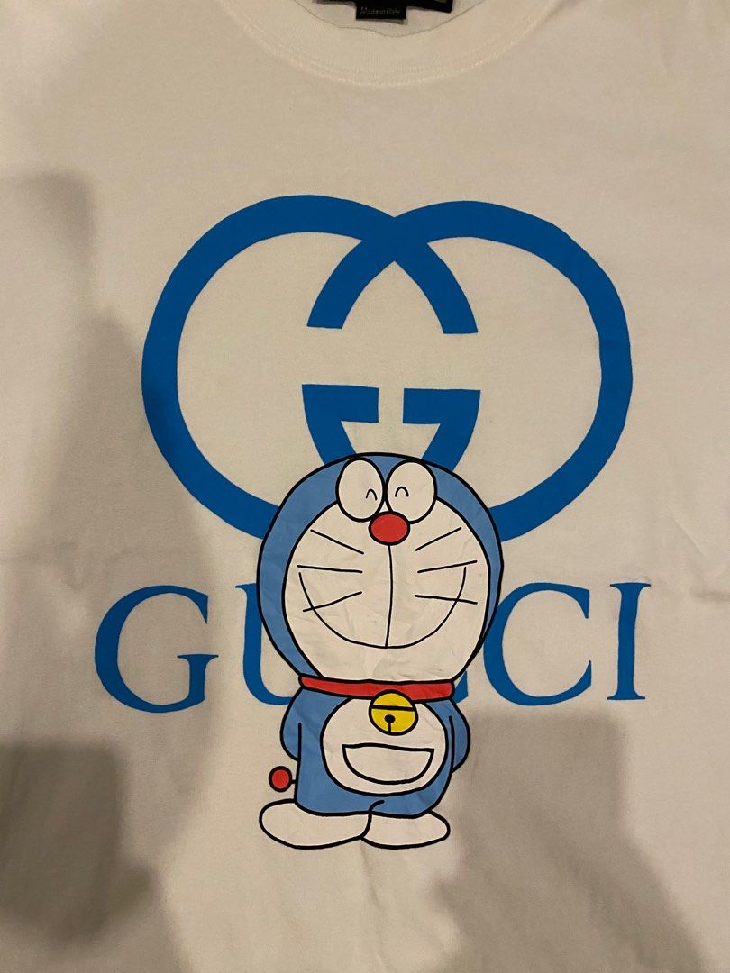 Gucci x doraemon, Men's Fashion, Tops & Sets, Tshirts & Polo Shirts on ...