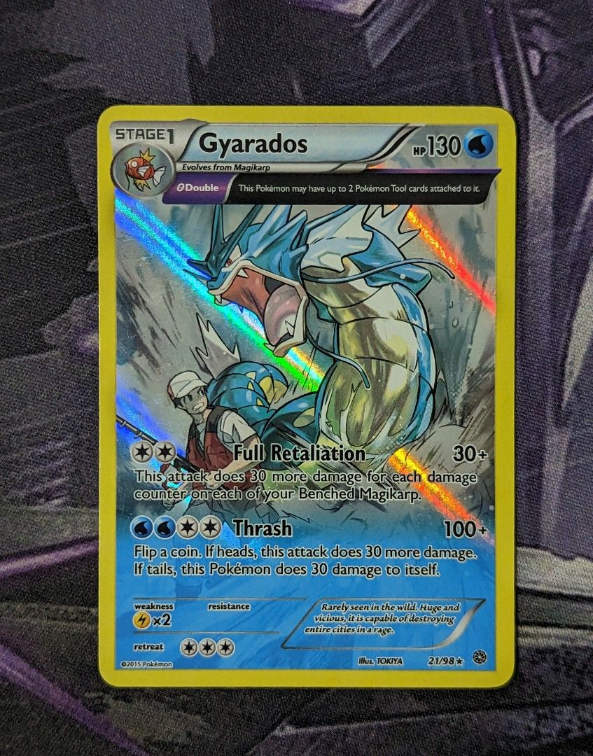 Gyarados Holo Rare XY Ancient Traits Ancient Origins Full Art Free ...