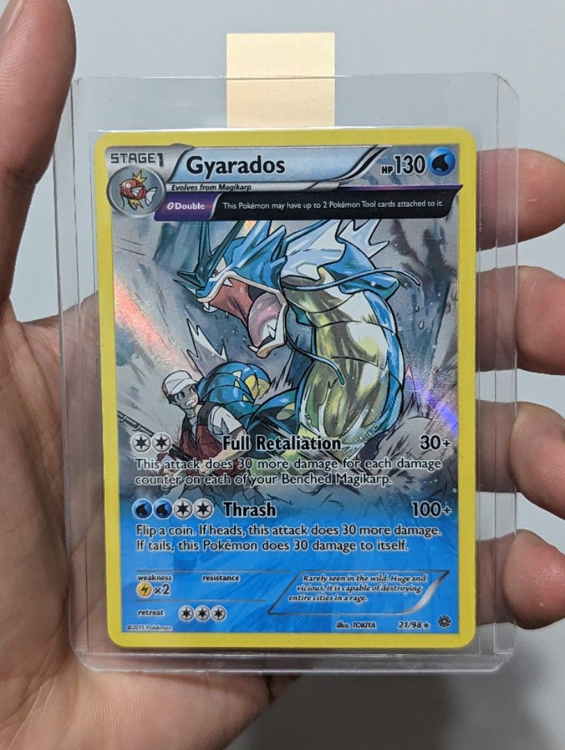 Gyarados Holo Rare XY Ancient Traits Ancient Origins Full Art Free ...