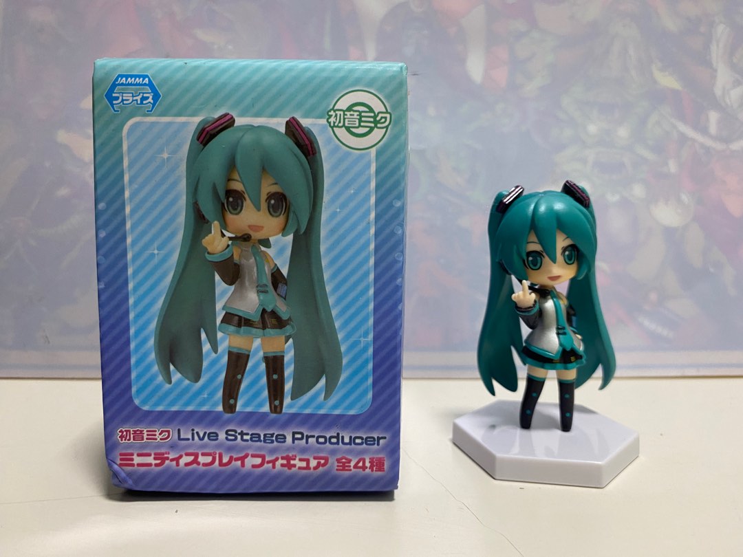 Hatsune Miku Chibi figure - Live Stage Producer on Carousell