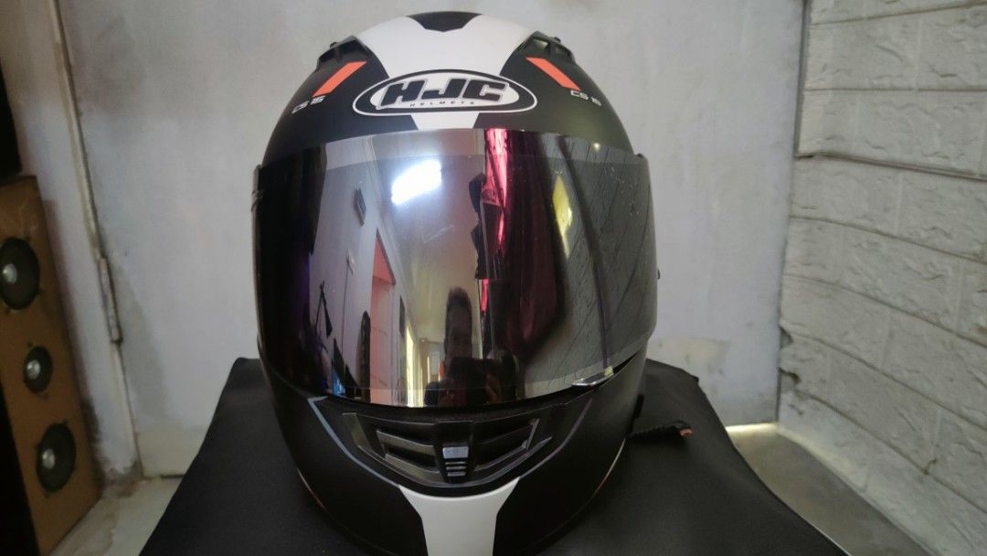 Helmet HJC C15 full face Size M, Auto Accessories on Carousell