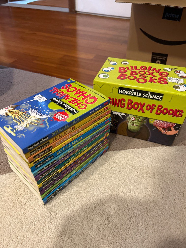 Horrible Science Bulging Box of Books, Hobbies & Toys, Books ...