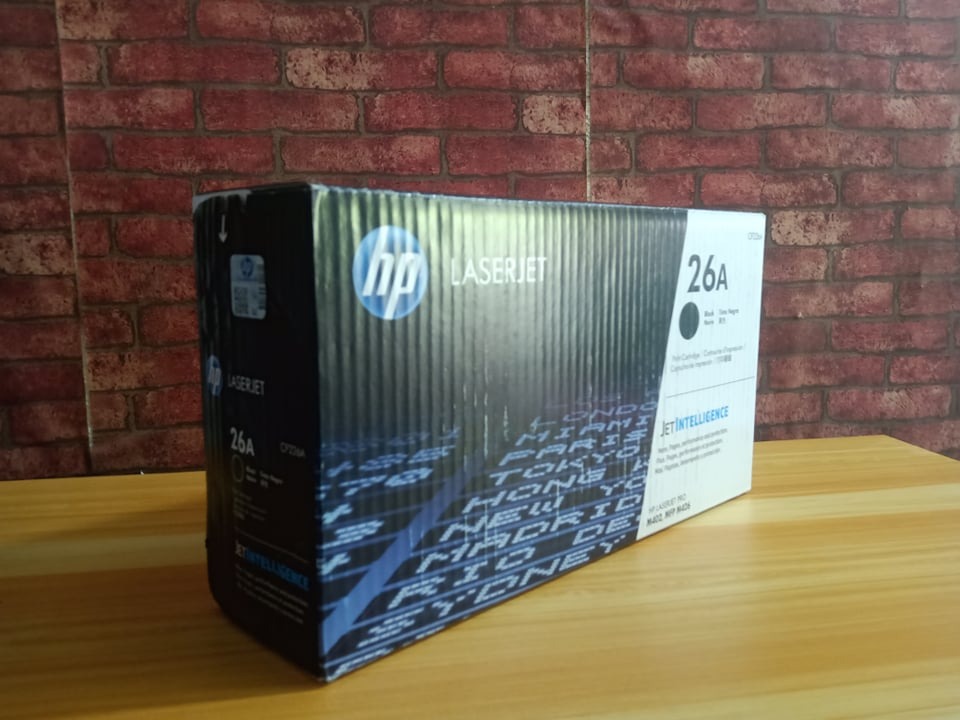 HP 26A Black Original LaserJet Toner Cartridge, CF226A, Computers ...