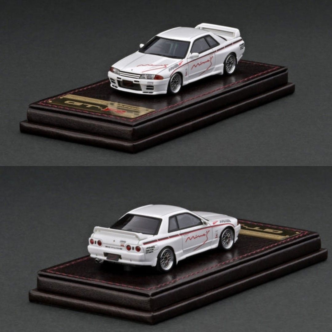 Ignition Model 1/64 Nissan Skyline GT-R Mine's (R32) White [IG3017 ...