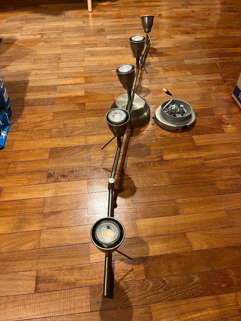 IKEA "Barometer" ceiling light with 5 spotlights, including bulbs ...