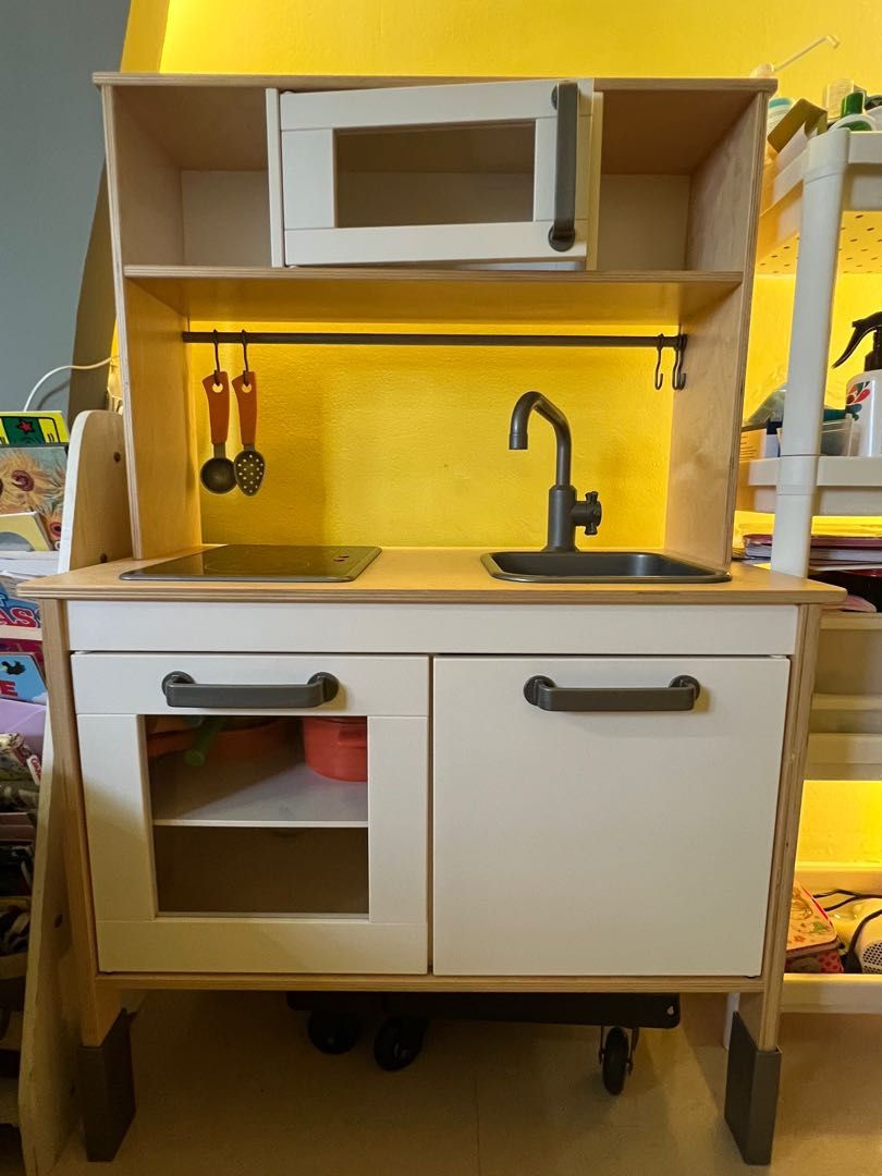 Ikea Duktig Kids Play Kitchen Set (toy), Babies & Kids, Baby Nursery ...