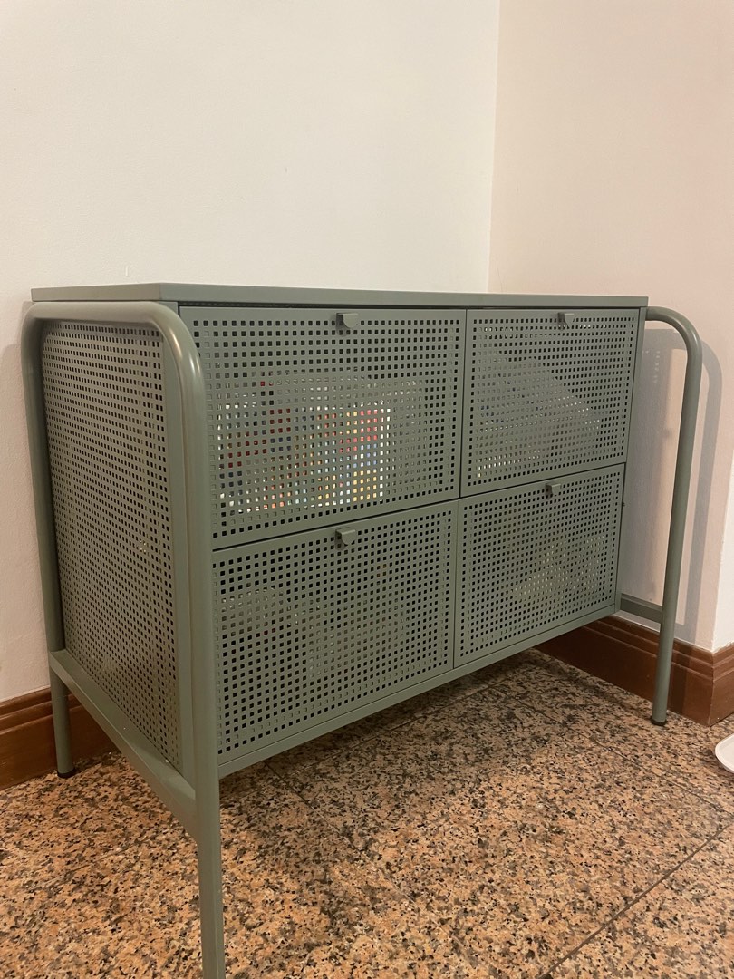 IKEA NIKKEBY Chest of 4 Drawers, Furniture & Home Living, Furniture, Shelves, Cabinets & Racks ...