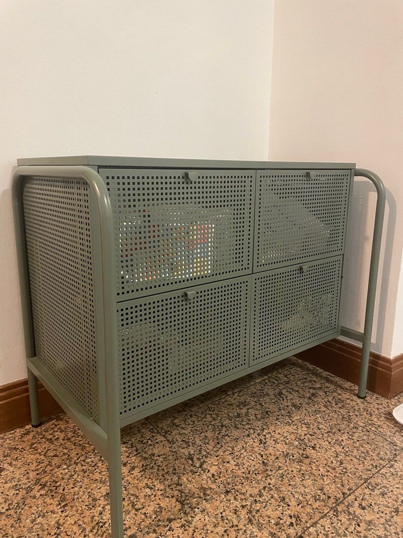 IKEA NIKKEBY Chest of 4 Drawers, Furniture & Home Living, Furniture, Shelves, Cabinets & Racks ...