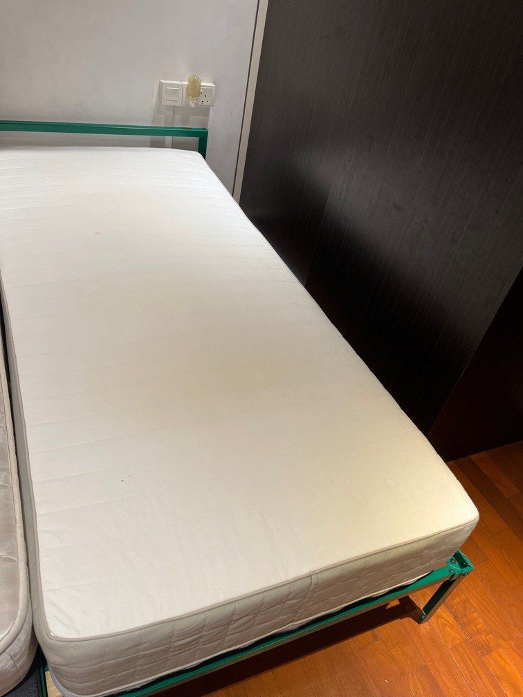 IKEA single bed &frame, Furniture & Home Living, Furniture, Bed Frames ...