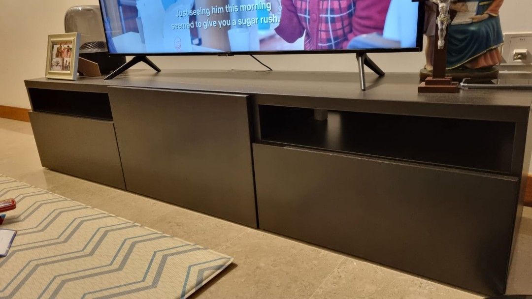 IKEA TV Console besta, Furniture & Home Living, Furniture, TV Consoles ...