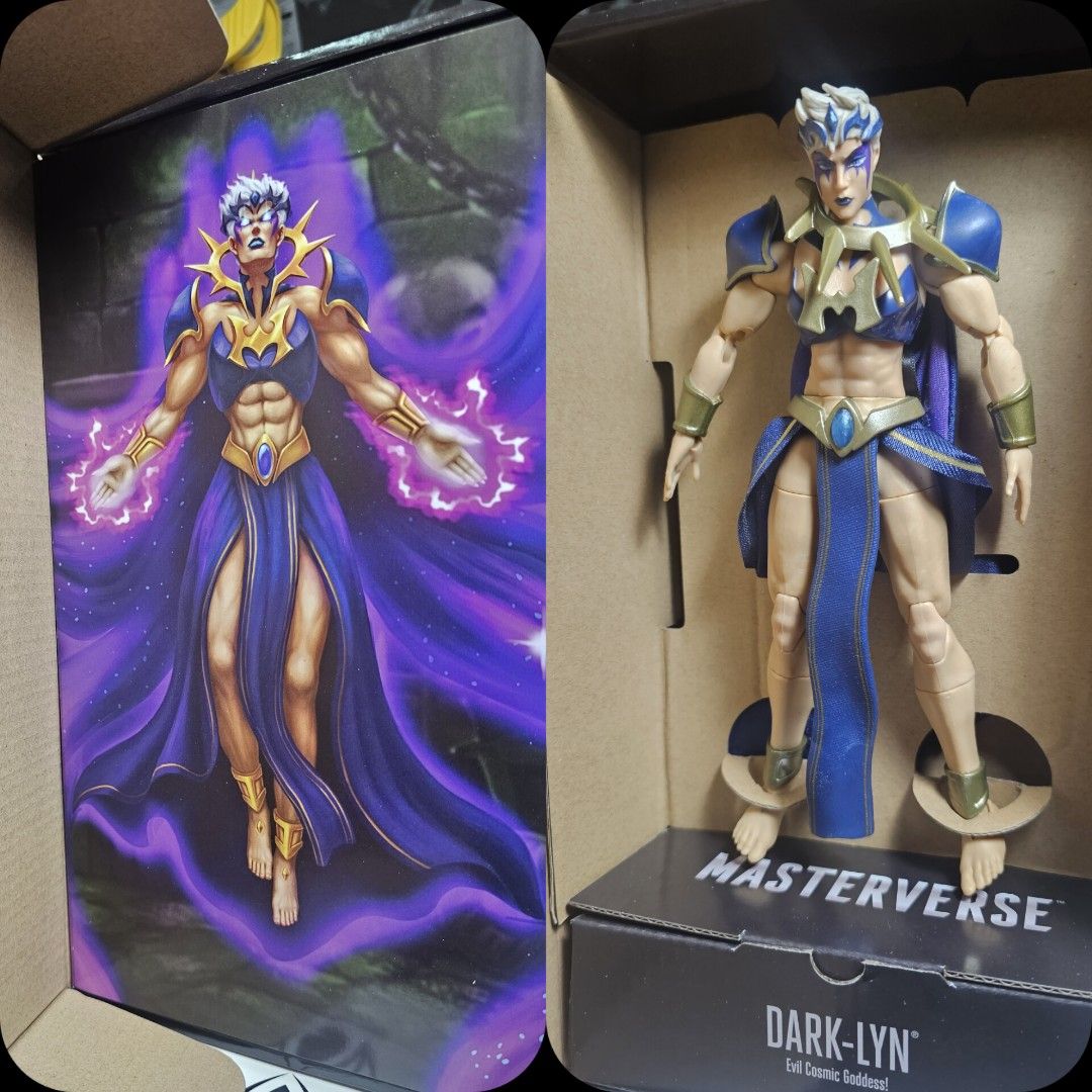 In Hand Bnib Dark Lyn Aka Snusnu Lyn Masterverse Mattel Creation Exclusive Hobbies And Toys