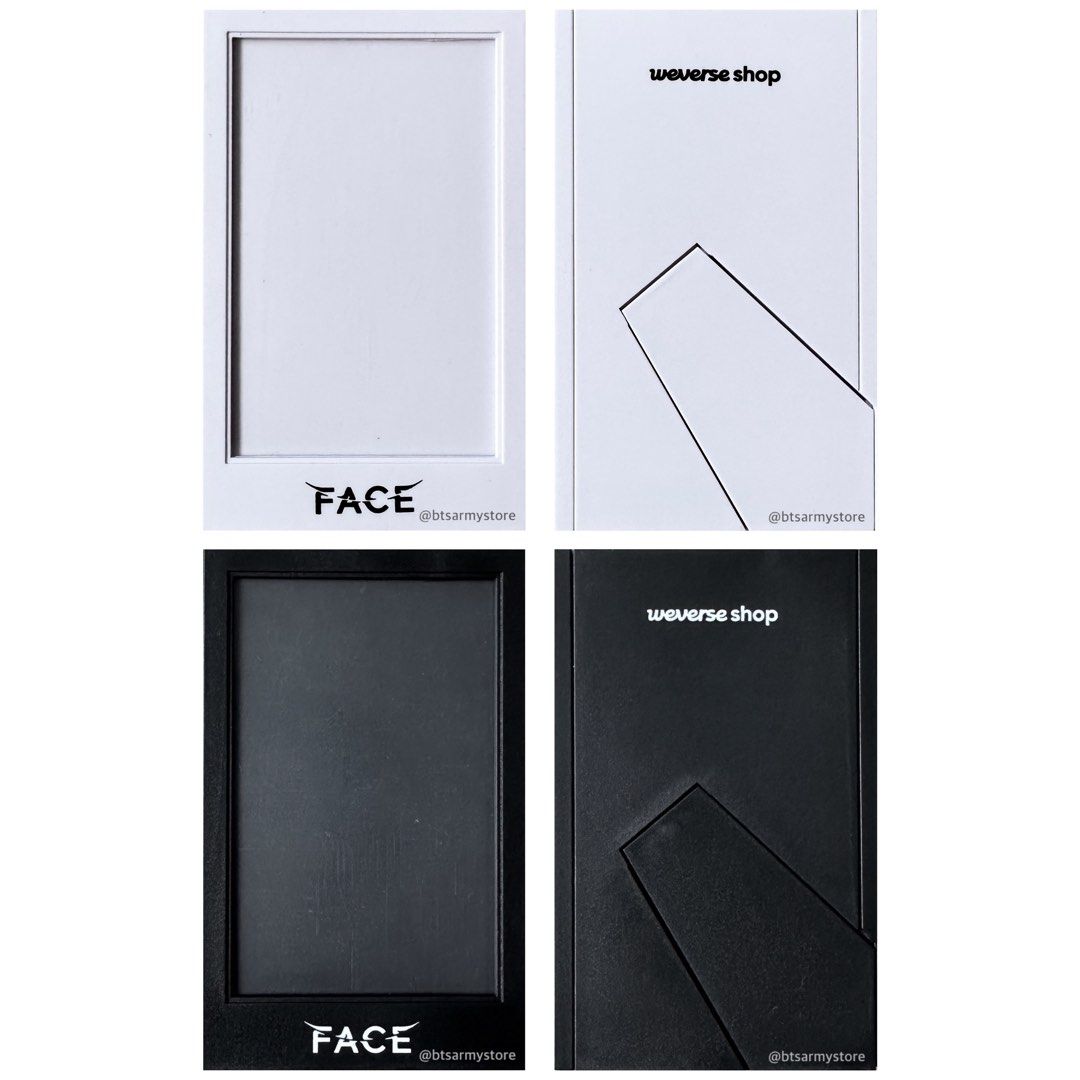 [INSTOCK] BTS Jimin FACE Solo Weverse Album POB Photo Frame, Hobbies ...