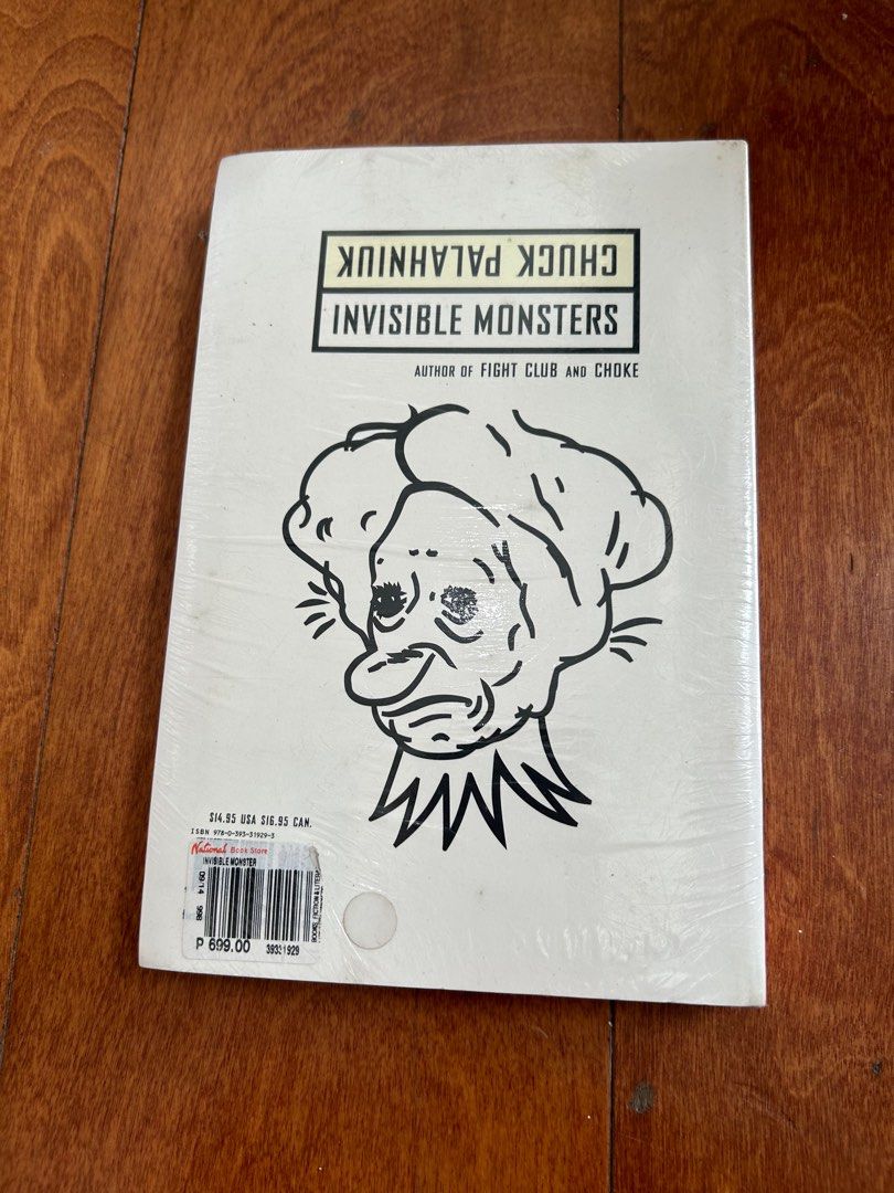Invisible Monsters by Chuck Palahniuk, Hobbies & Toys, Books & Magazines, Fiction & Non-Fiction ...