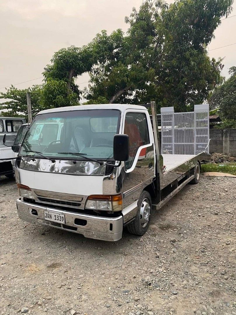 Isuzu Elf Selfloader 18ft 4HG1 inline, Special Vehicles, Heavy Vehicles ...
