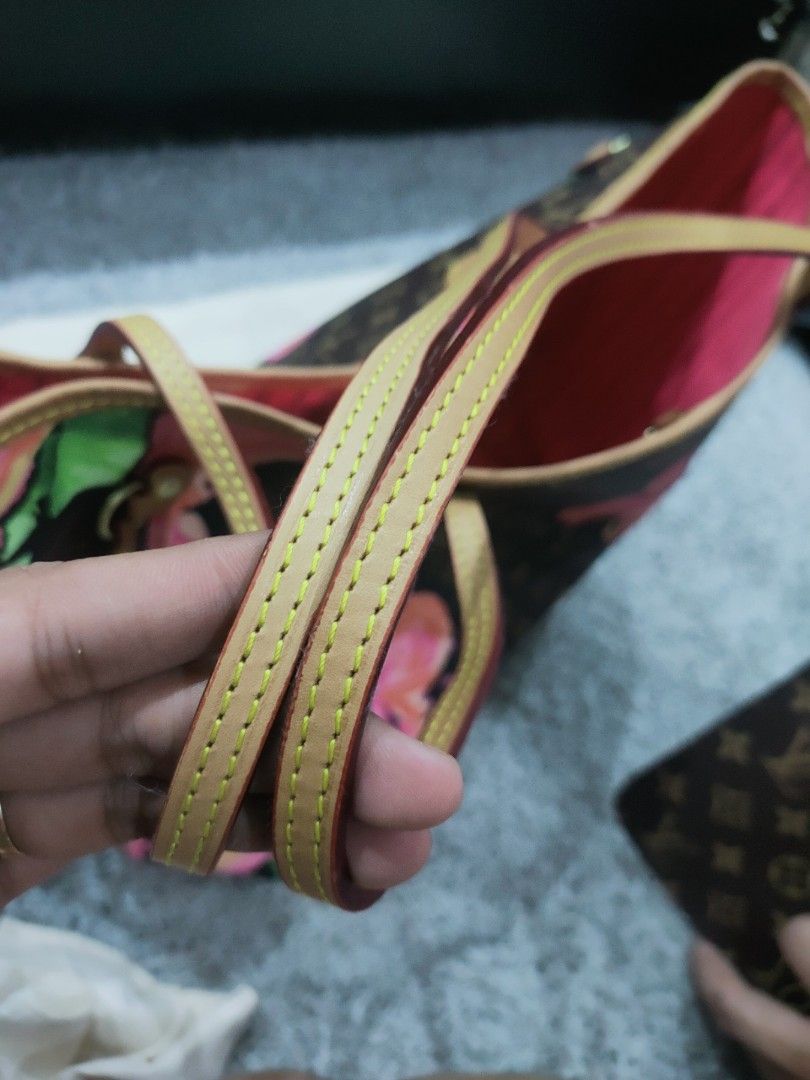 Japan Surplus LV Neverfull floral limited Edition MM size, Luxury, Bags ...