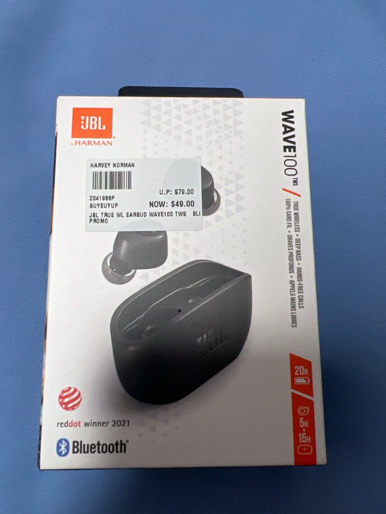 JBL True Wireless Earbud Wave100, Audio, Headphones & Headsets on Carousell