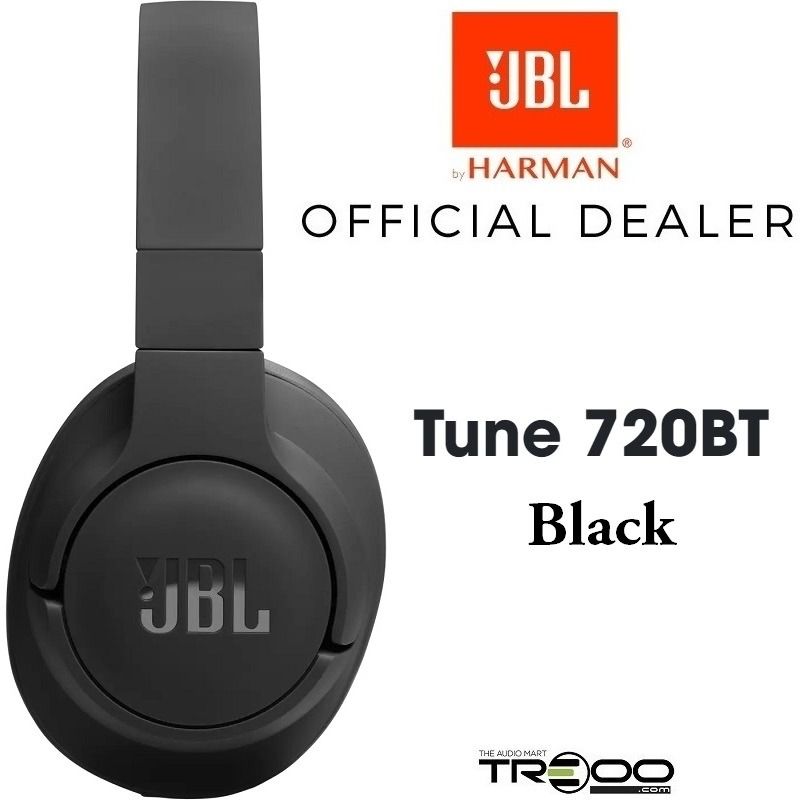 [Official] JBL Tune 720BT Wireless Bluetooth v5.3 Over-Ear Headphone ...