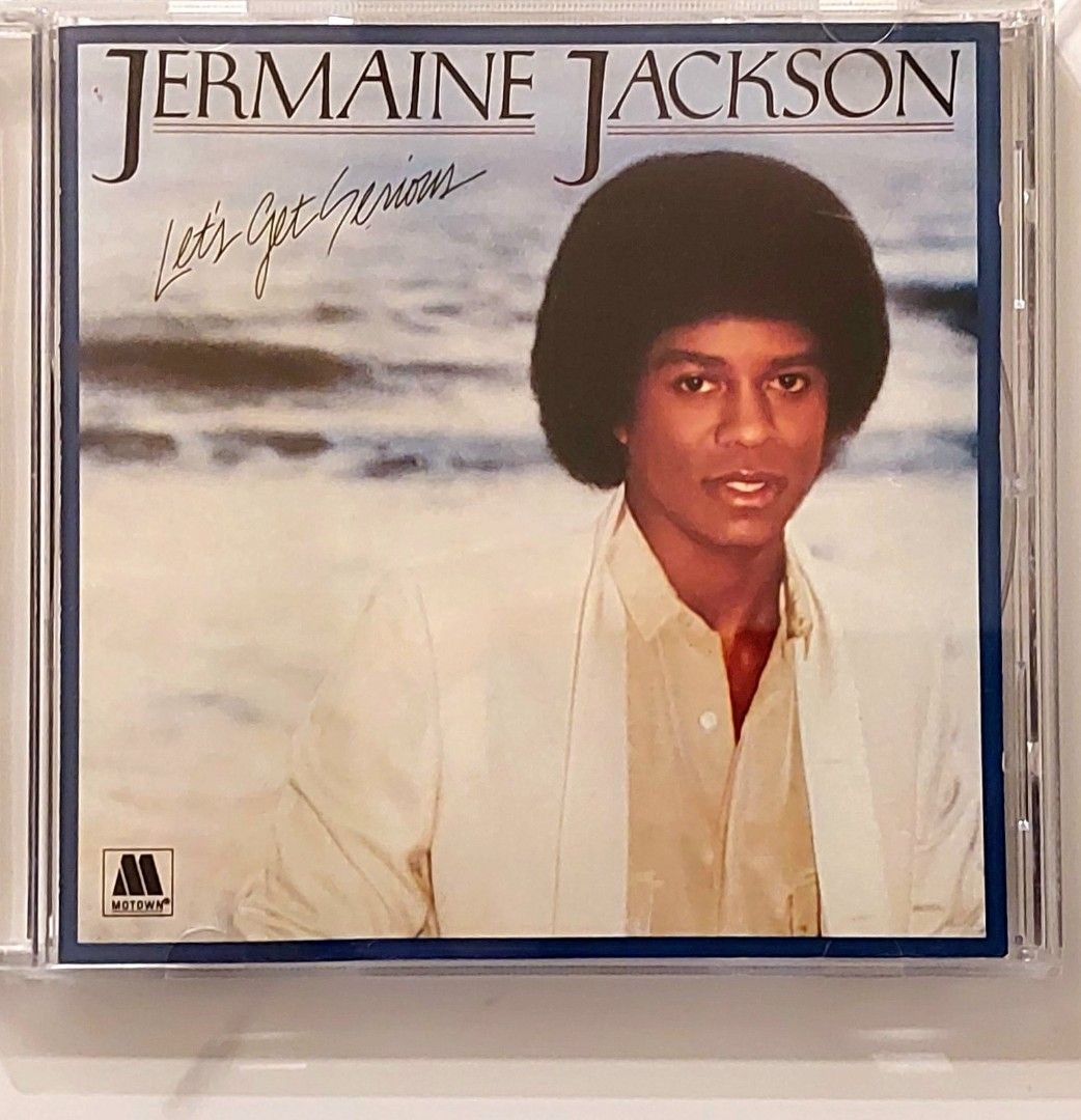 Jermaine Jackson CD Let's get serious. Co produced by Stevie Wonder ...
