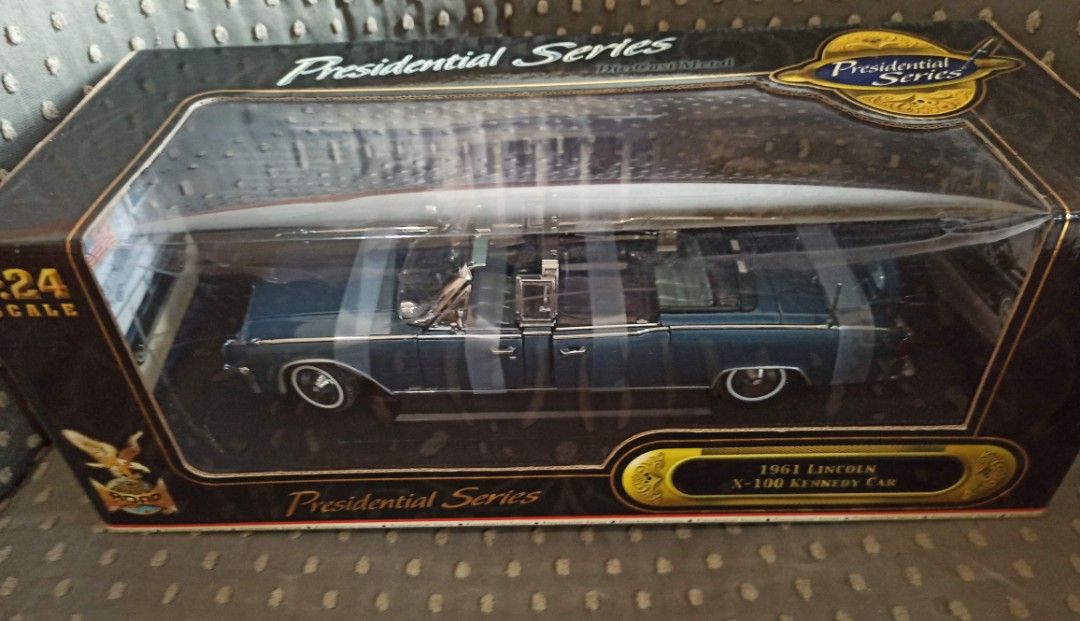 JFK Presidential Limousine Lincoln X-100 DieCast, Toys & Collectibles ...