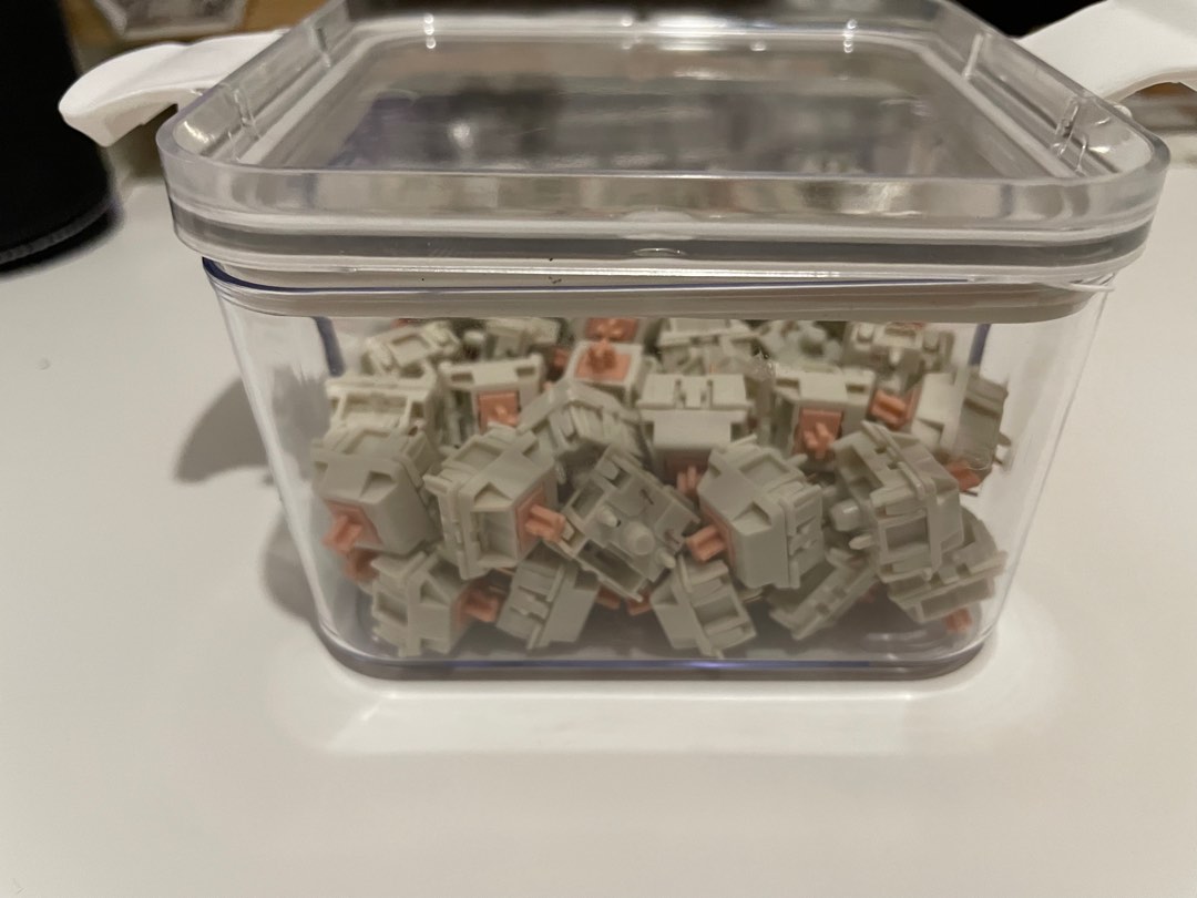 JKLP Holy Pandas 5-Pin Lubed & Filmed Tactile Switches x70, 電腦＆科技, 電腦周邊 ...