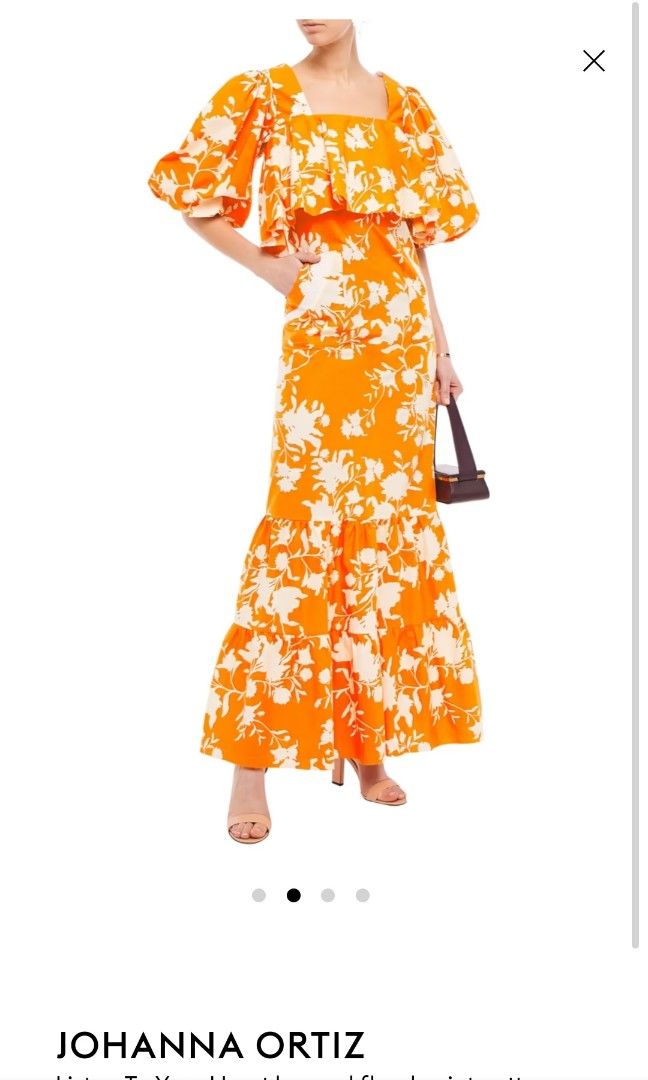Johanna Ortiz maxi dress, Women's Fashion, Dresses & Sets, Dresses on ...