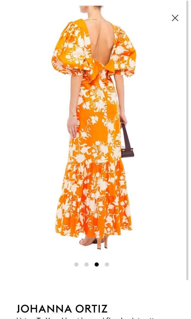 Johanna Ortiz maxi dress, Women's Fashion, Dresses & Sets, Dresses on ...