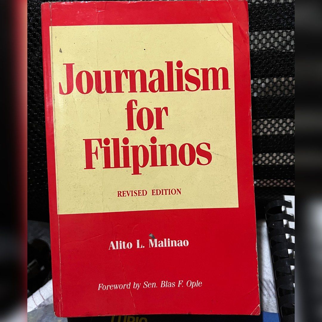 JOURNALISM FOR FILIPINOS by Malinao on Carousell