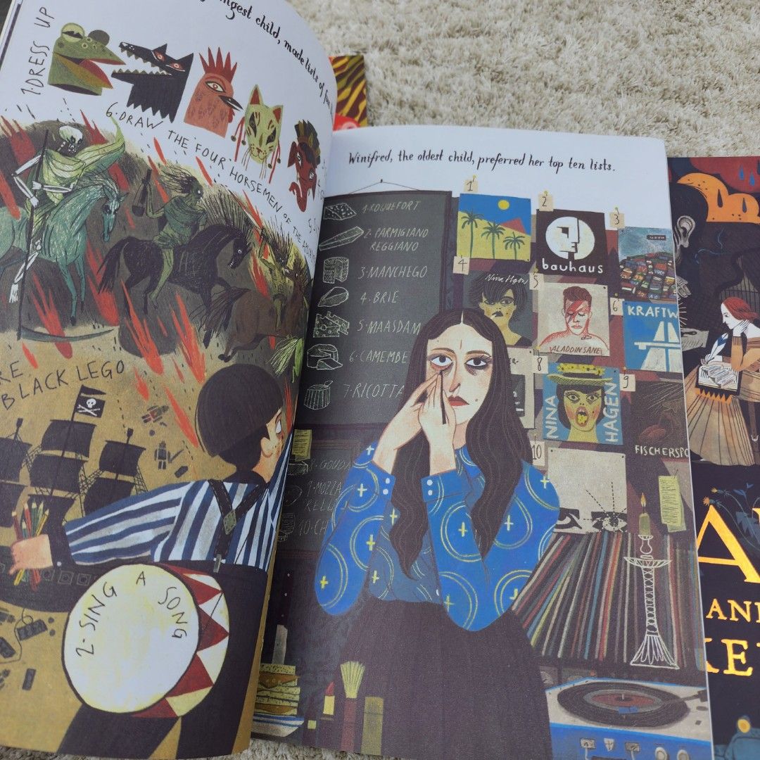 Julia Sarda seris Mary and Frankenstein/The Liszts/One day in ...