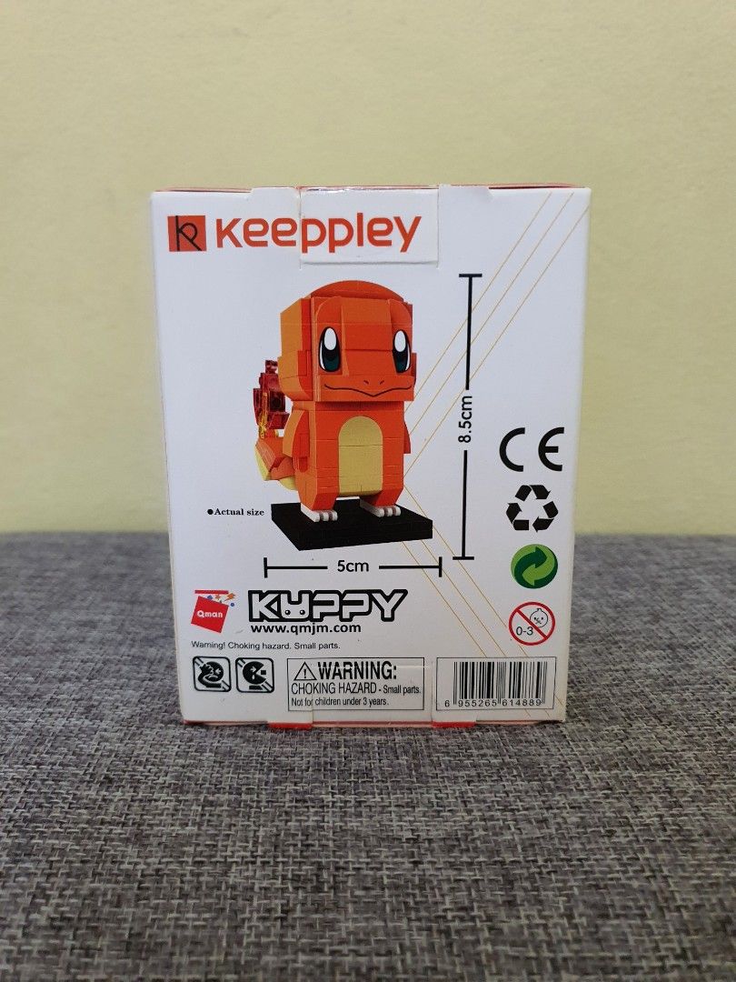 Keeppley Pokemon - Charmander, Hobbies & Toys, Toys & Games on Carousell