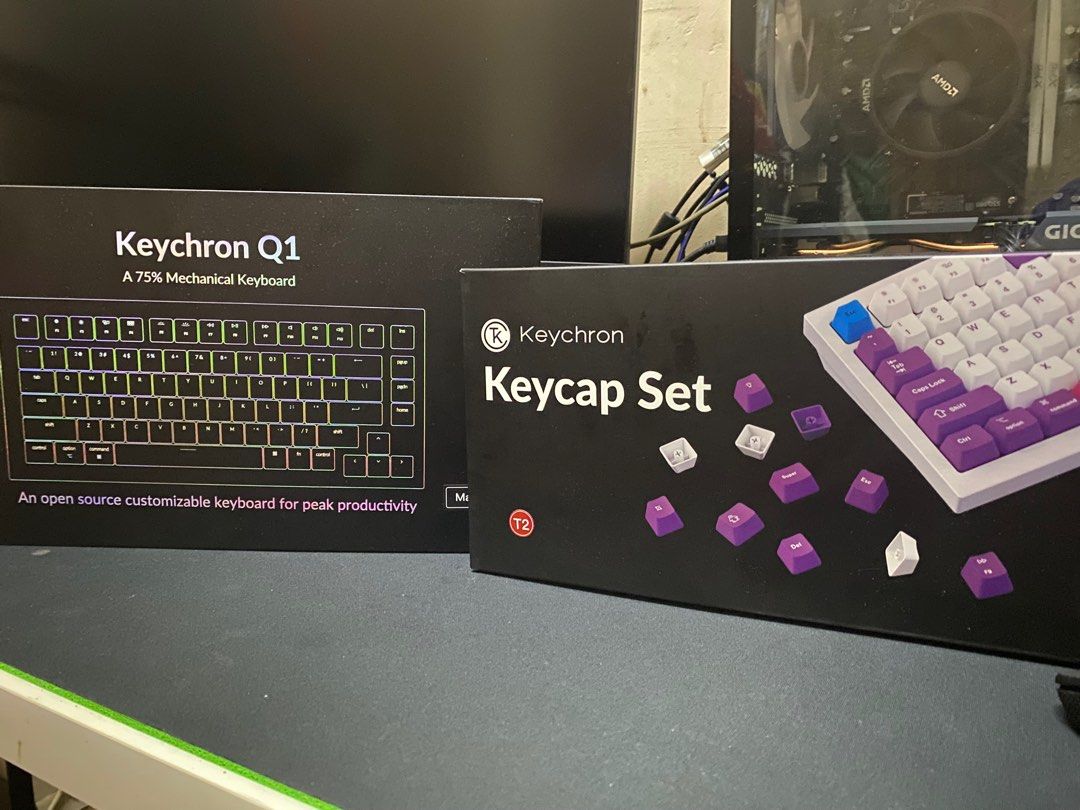 Keychron Q1 QMK Custom Mechanical Keyboard - Version 1, Computers ...