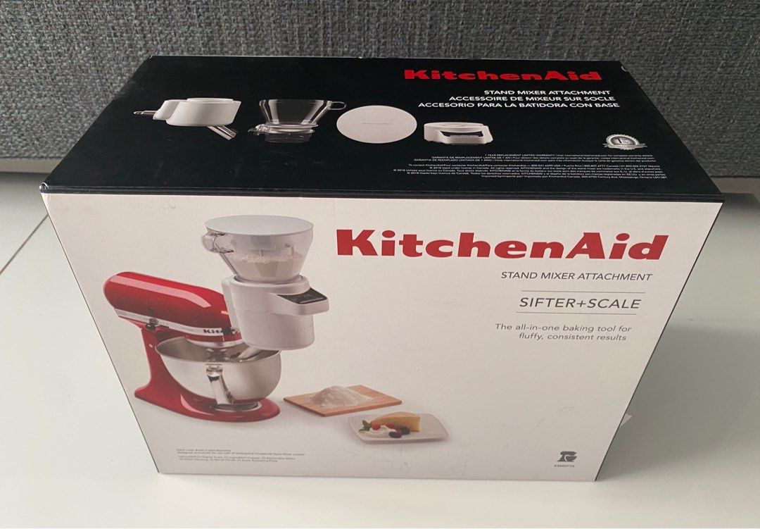 KitchenAid Sifter + Scale Attachment, TV & Home Appliances, Kitchen ...