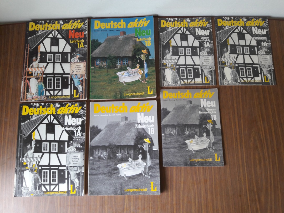 Learn German Language - Textbooks, Workbooks for Elementary Levels A1 ...