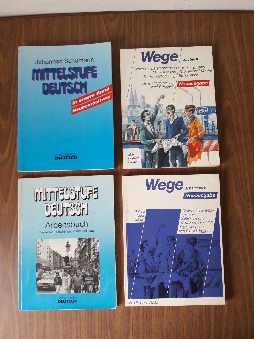 Learn German Language - Textbooks, Workbooks for Elementary Levels A1 ...