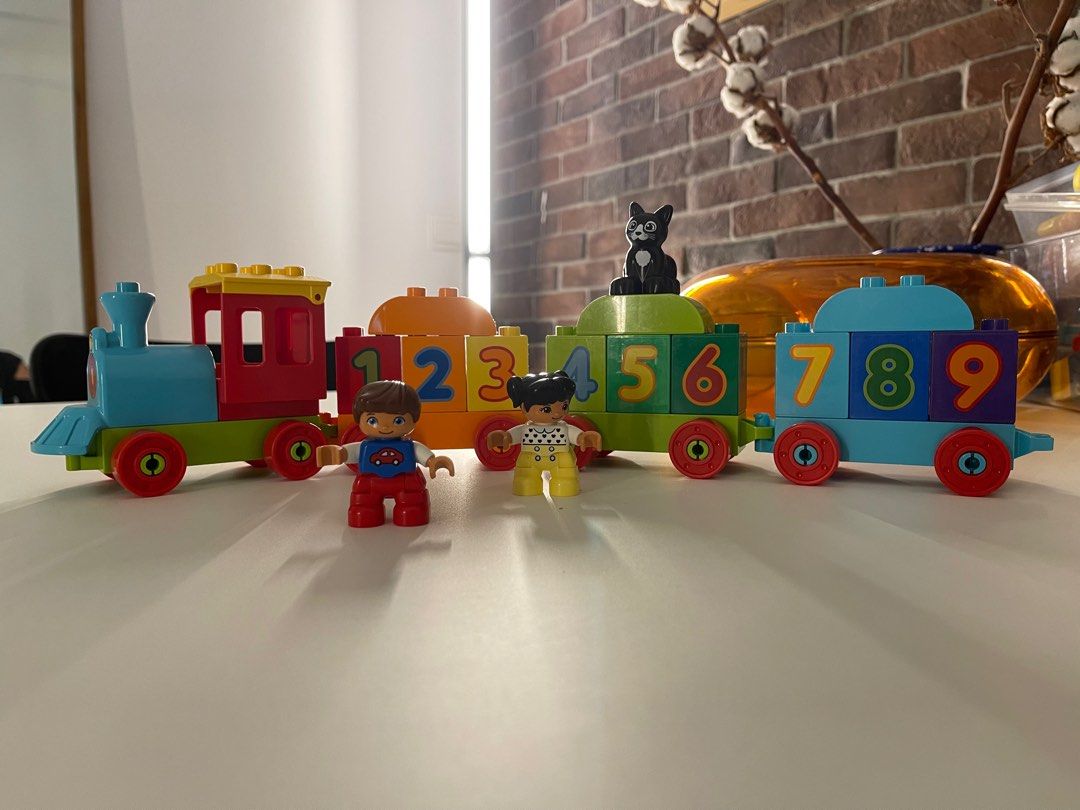 Lego Duplo Number Train, Babies & Kids, Infant Playtime on Carousell