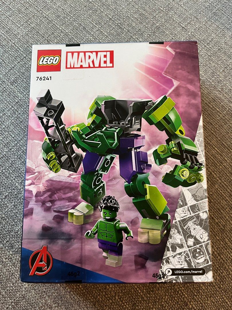 Lego Marvel Hulk Mech Armour, Hobbies & Toys, Toys & Games on Carousell