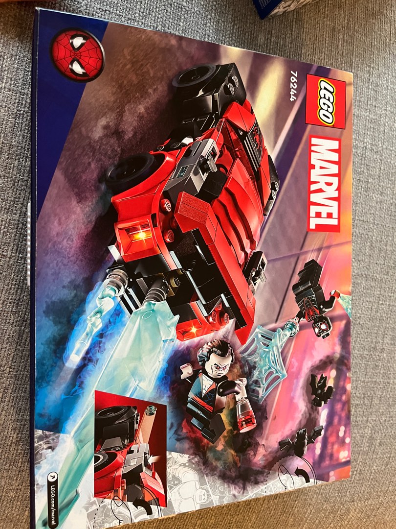 Lego Marvel Miles Morales vs. Morbius set, Hobbies & Toys, Toys & Games ...