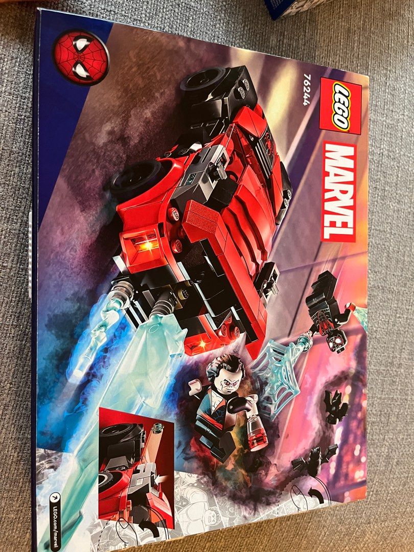 Lego Marvel Miles Morales vs. Morbius set, Hobbies & Toys, Toys & Games ...