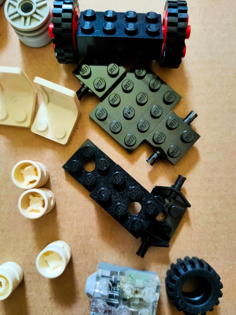 Lego parts and wheels, Hobbies & Toys, Toys & Games on Carousell
