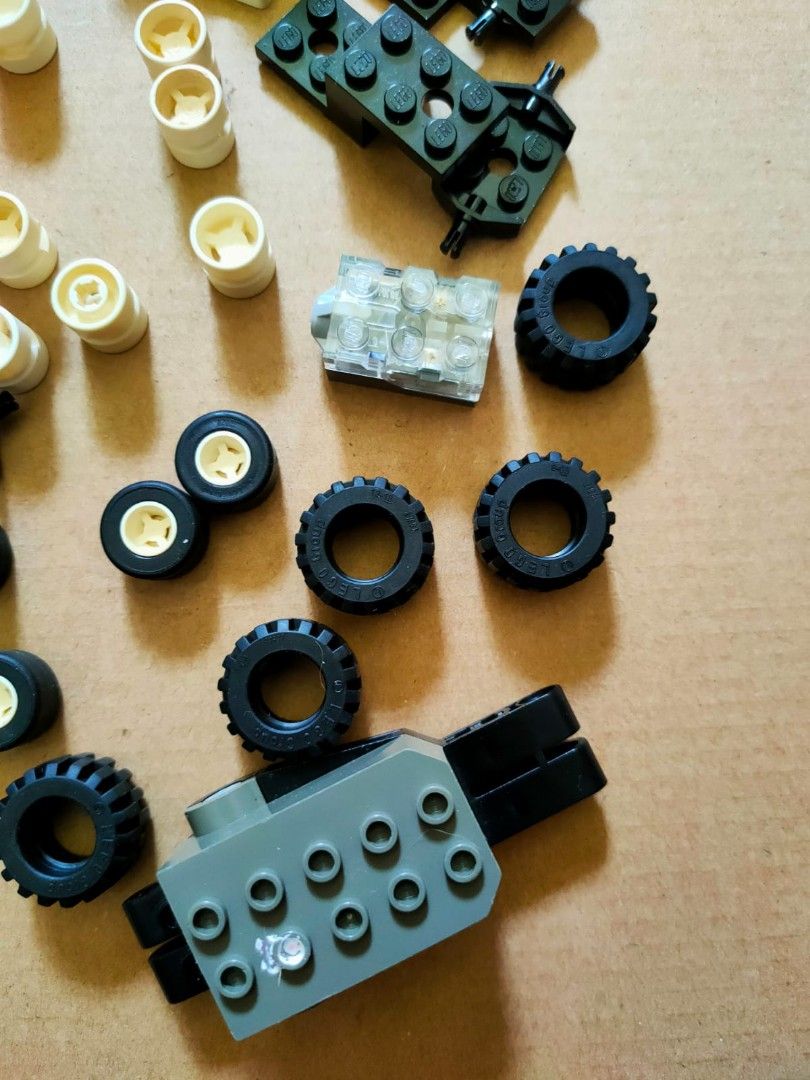 Lego parts and wheels, Hobbies & Toys, Toys & Games on Carousell