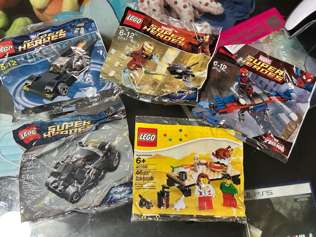 Lego poly bags and Ninjago brick mask, Hobbies & Toys, Toys & Games on ...