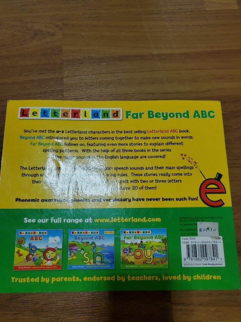 Letterland Far Beyond ABC (with Audio CD) new edition, Hobbies & Toys ...