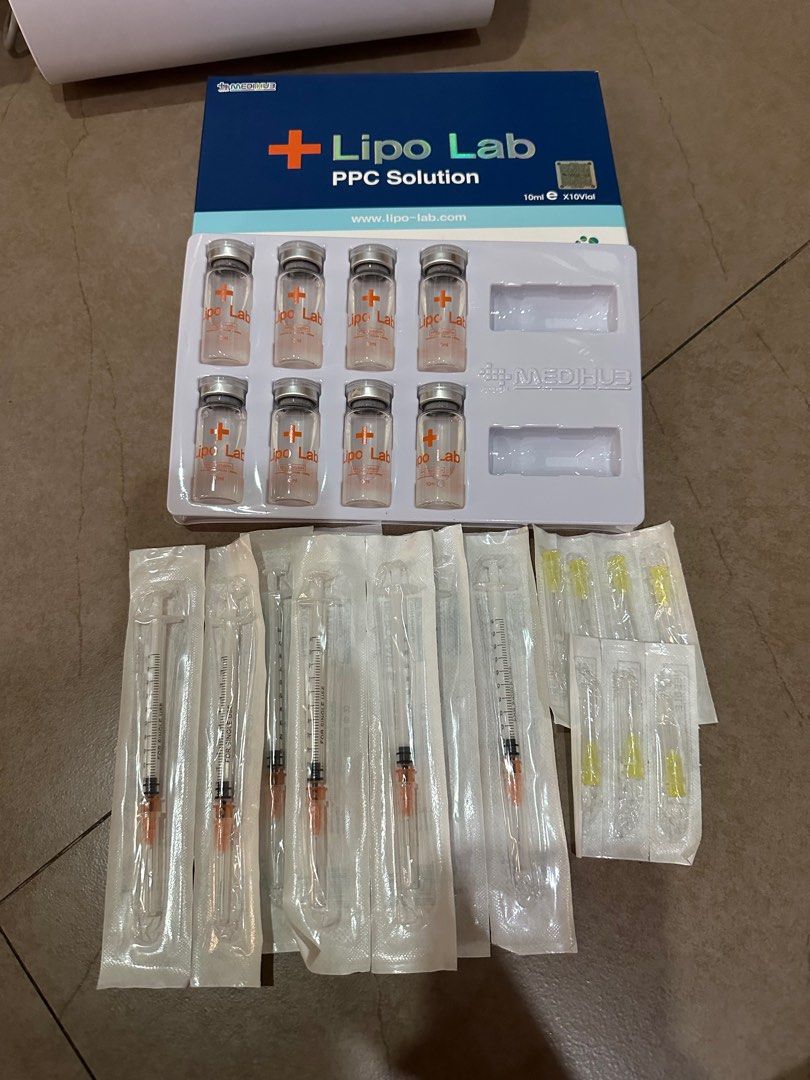 Lipolab for mesolipo (8vials) with free 8pcs syringes (from MediHub ...