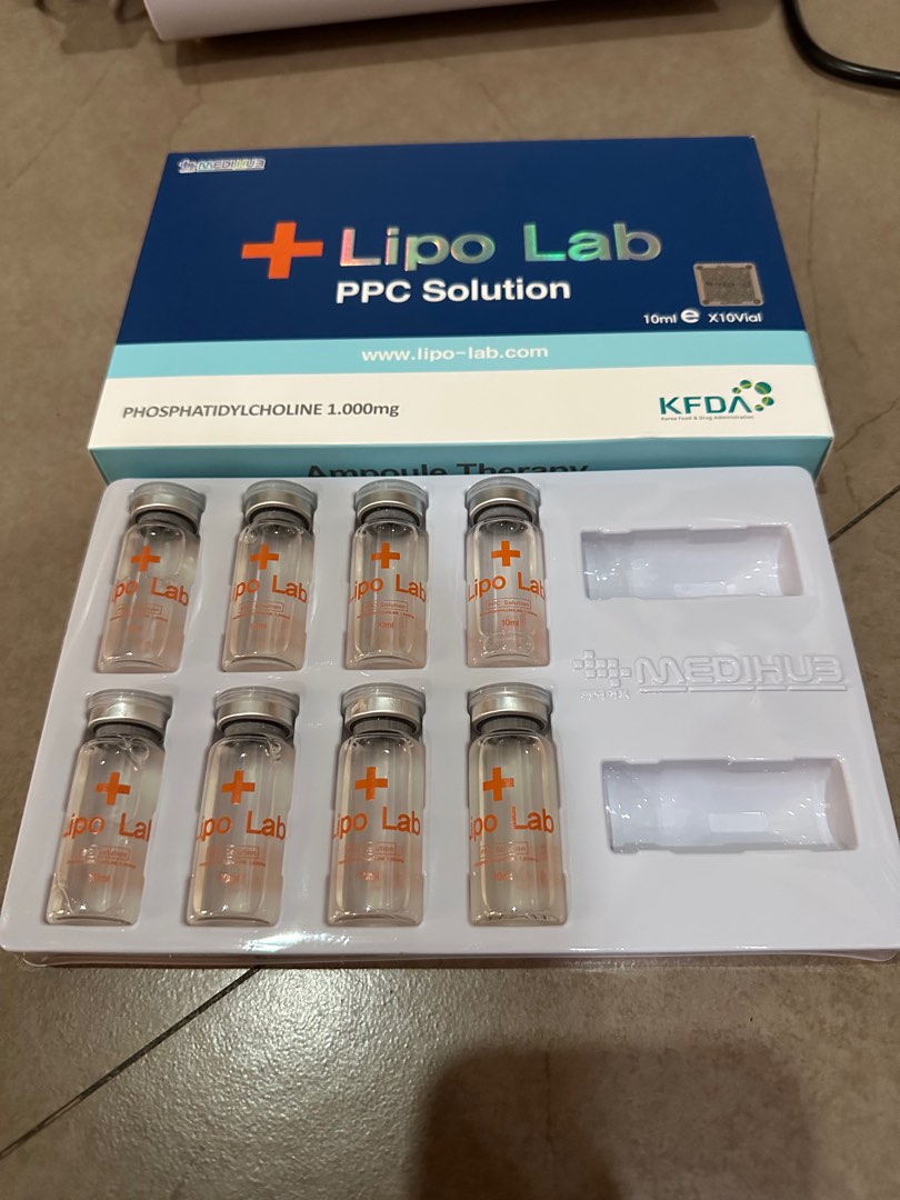Lipolab for mesolipo (8vials) with free 8pcs syringes (from MediHub ...